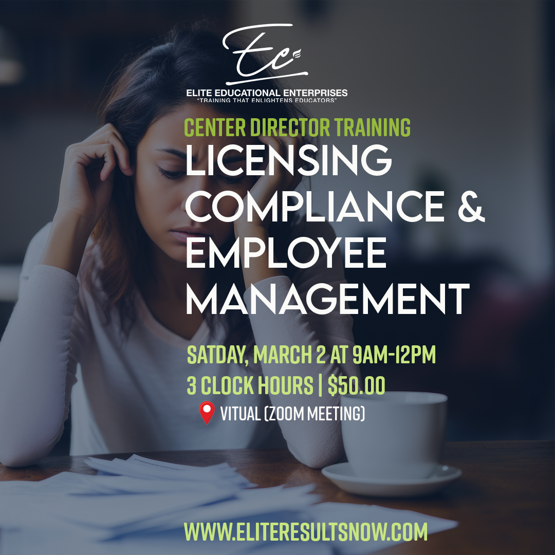 Director Mentoring: Licensing Compliance & Employee ManagementElite ...